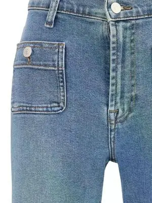 7 For All Mankind Flared Jeans - Blue