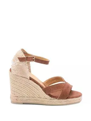 CastaÑer Bruna Espadrille Wedges - Brown
