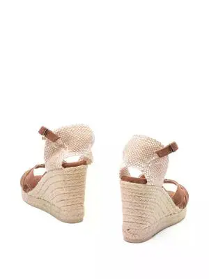 CastaÑer Bruna Espadrille Wedges - Brown
