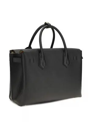 Mcm Milla Leather Tote - Black