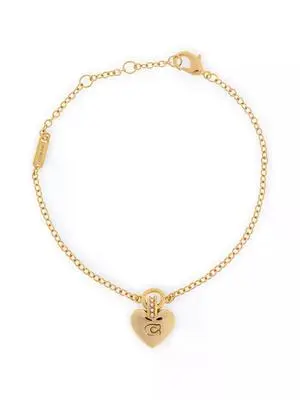 COACH Heart Logo Bracelet - Gold