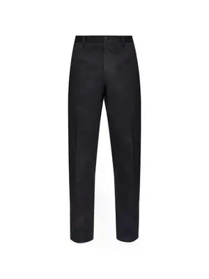 Paul Smith Pressed-crease Trousers - Black