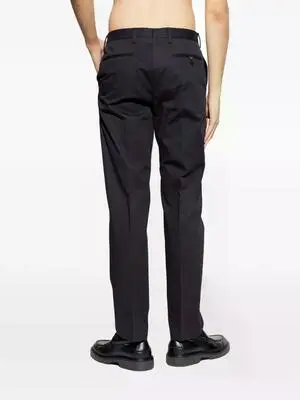Paul Smith Pressed-crease Trousers - Black
