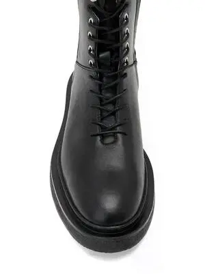 ALLSAINTS Escher Lace-up Zip Combat Boots
