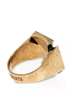 Vetements Cross Band Ring