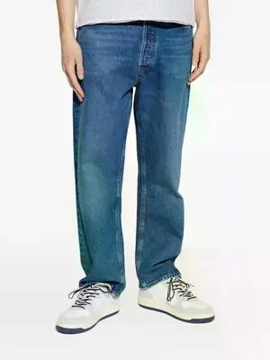 AGOLDE 90's Frayed Jeans - Blue