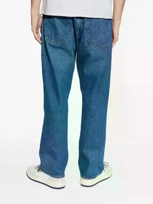 AGOLDE 90's Frayed Jeans - Blue