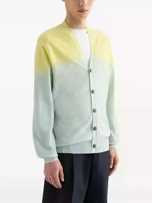 JIL SANDER V-neck Ribbed Cardigan