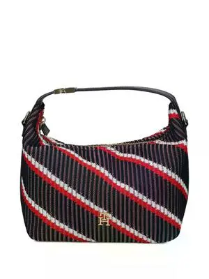 Tommy Hilfiger Striped Logo Satchel