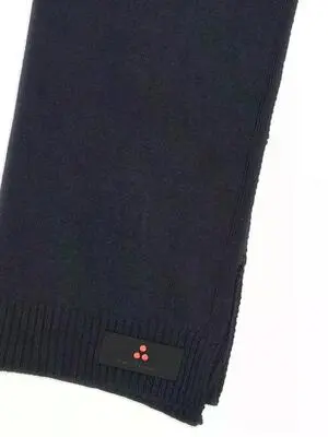 Peuterey Adasic Ribbed Logo-patch Scarf