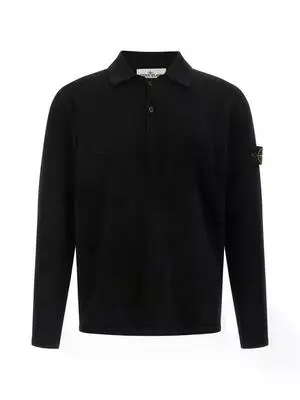 Stone Island Long-sleeve Polo Shirt