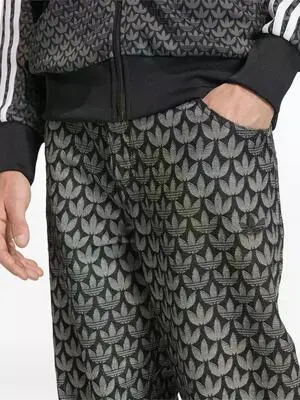 Adidas Monogram Print Jeans