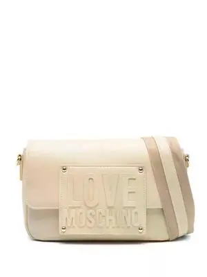 Moschino Embossed Cross Body Bags