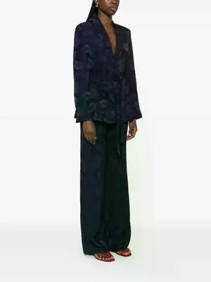 FORTE_FORTE Floral Tie Jacket