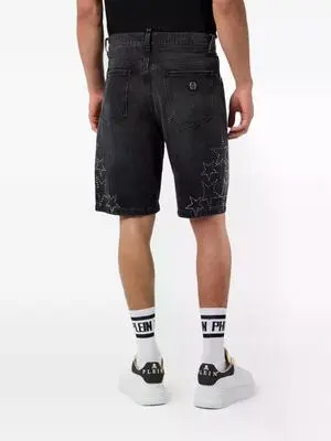 Philipp Plein Denim Shorts
