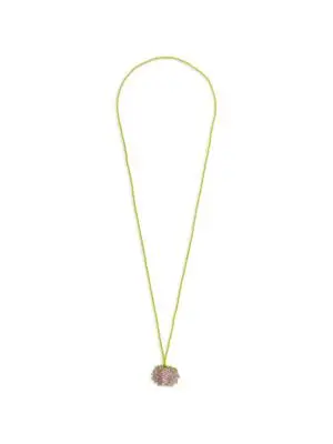 Ruslan Baginskiy Beaded Pendant Necklace - Silver