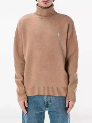 SPORTY & RICH Wool Roll-neck Sweater