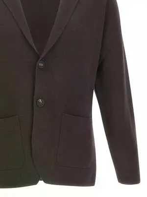 FILIPPO DE LAURENTIIS Buttoned Wool Cardigan - Brown