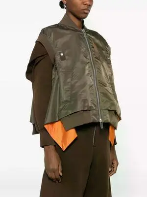 Sacai Zip Sleeveless Gilet