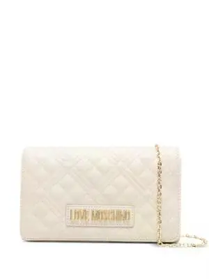 Moschino Textured Clutches
