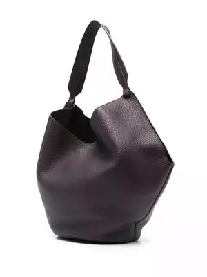 Khaite Medium Lotus Leather Tote Bag
