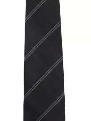 TOM FORD Striped Neck Tie - Blue