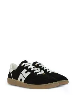 Elisabetta Franchi Suede Logo Sneakers