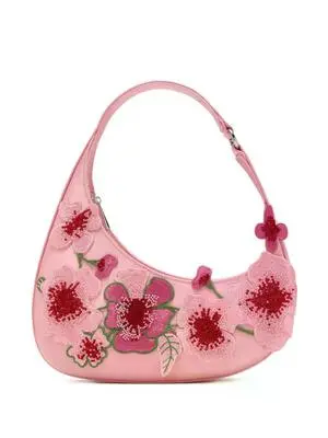 Jw Pei Floral-embellished Shoulder Bag