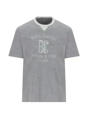 Brunello Cucinelli Slogan-print T-shirt