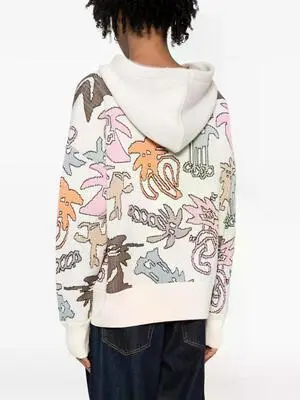 Palm Angels Palmity Knitted Hoodie