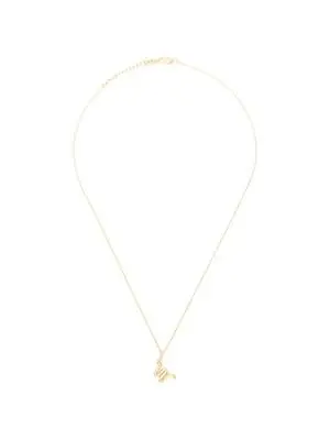 MISSOMA Curly Molten Initial-w Necklace - Gold