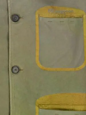 MASSIMO OSTI STUDIO Patch-pocket Jacket - Green