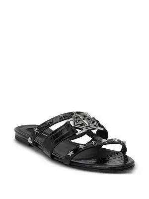 Philipp Plein Cocco Stars Sandals