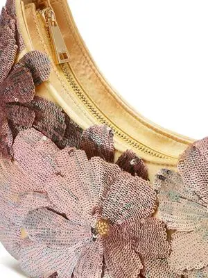 Jw Pei Floral Embellished Shoulder Bag