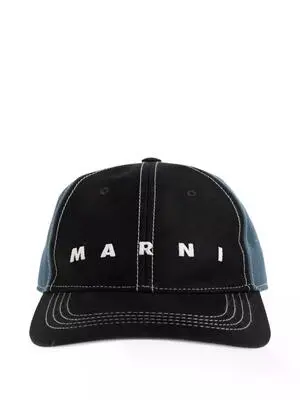 Marni Baseball Cap - Black