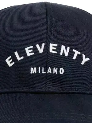 Eleventy Embroidered Baseball Cap - Blue