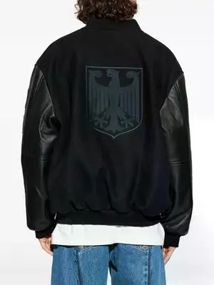 Vetements Star-print Embossed Bomber Jacket