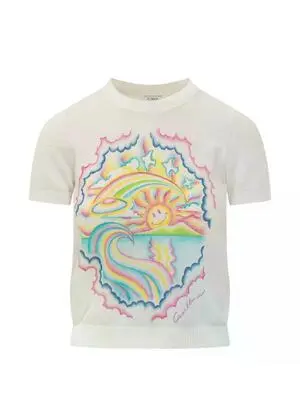 Casablanca Ribbed T-shirts For Women