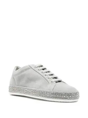 LE SILLA Andrea Embellished Round-toe Sneakers