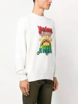 Palm Angels Logo-print Jumper