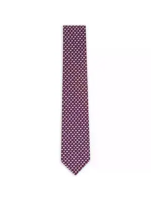 FERRAGAMO Elephant-pattern Necktie