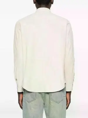RIFUGIO Suede Pocket Shirt - Neutrals