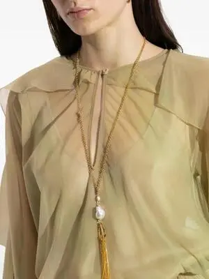 FORTE_FORTE Tassel-detail Necklace
