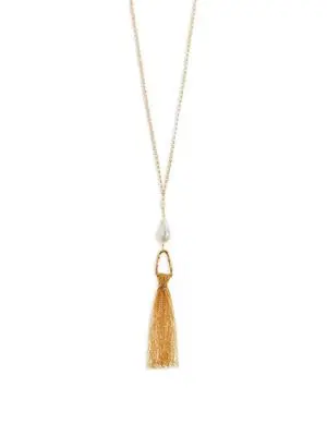 FORTE_FORTE Tassel-detail Necklace