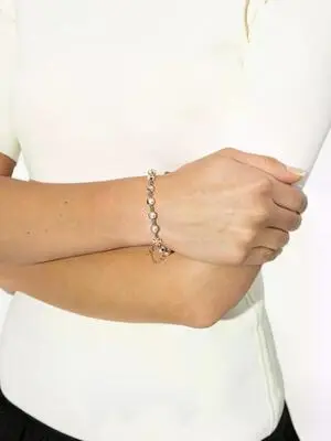 Tory Burch Logo Pearl Bracelet
