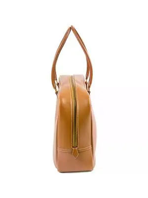Hermès 1996 Leather Plume 32 Handbag - Brown