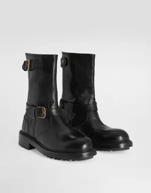 Dolce & Gabbana Bernini Leather Boots