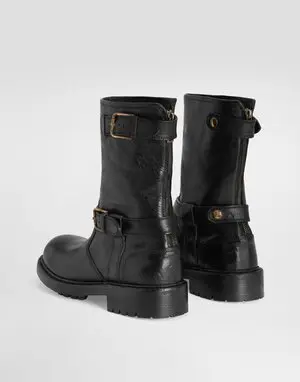 Dolce & Gabbana Bernini Leather Boots