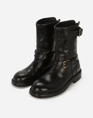 Dolce & Gabbana Bernini Leather Boots