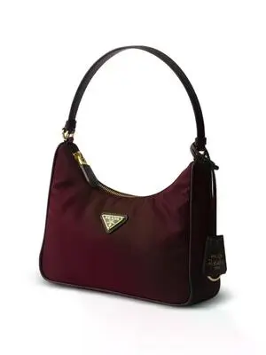 Prada Mini Re-edition 2005 Zip Tote Bag - Red